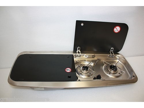 Combiné gaz et évier pour van - Camperwood